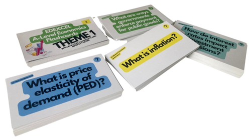 Edexcel A Level Economics Flashcards [SAMPLE] | Teaching Resources