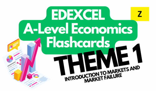 Edexcel A Level Economics Flashcards [SAMPLE] | Teaching Resources