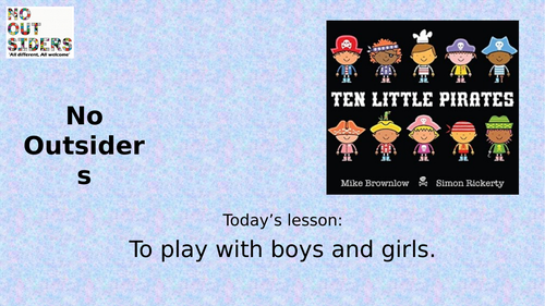Year 1 No Outsiders resource - full year - 5 lessons | Teaching Resources
