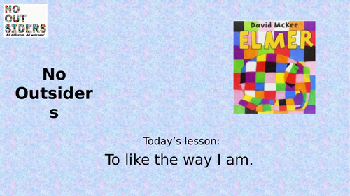 Year 1 No Outsiders resource - full year - 5 lessons | Teaching Resources