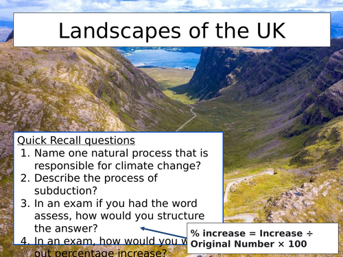 Landscapes of the UK | Teaching Resources