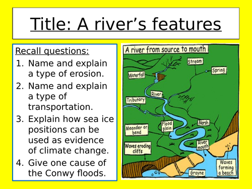 River features | Teaching Resources