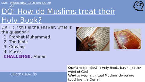 KS3 Islam lesson bundle | Teaching Resources