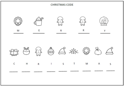 The Ultimate Cryptic Christmas Code Word Worksheet Challenge | Teaching Resources
