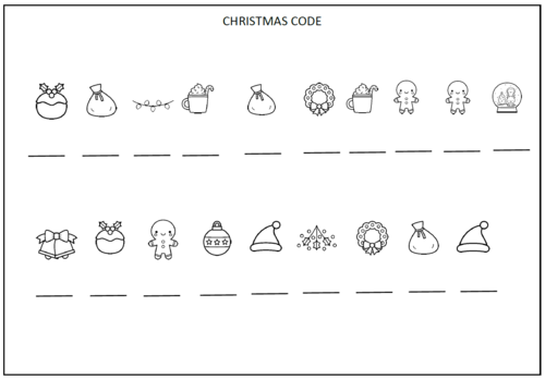 The Ultimate Cryptic Christmas Code Word Worksheet Challenge | Teaching ...
