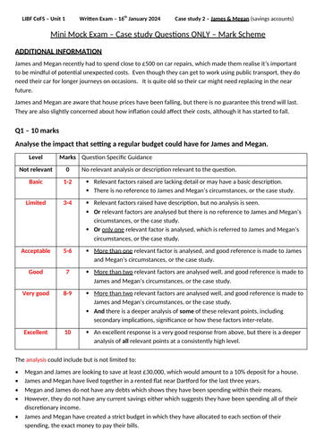 LIBF CeFS U1 Exam JAN 2024: CS2 - PREMIUM Bundle | Teaching Resources