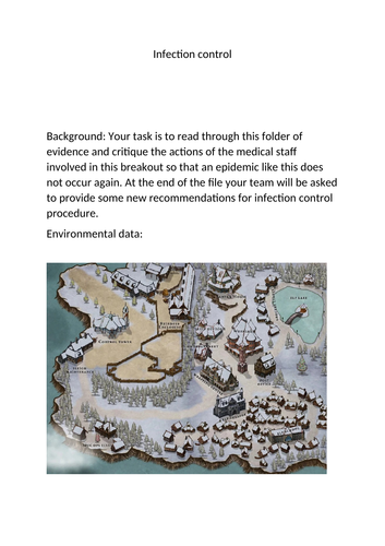 Christmas infection control project | Teaching Resources