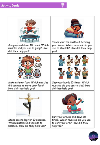 Different Muscles of the Human Body - Outstanding KS2 Science Lesson ...