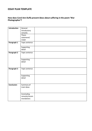 Teaching English: Poetry - Carol Ann Duffy 'War Photographer ...