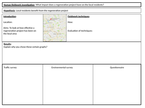 Human fieldwork: Alexandra retail park | Teaching Resources