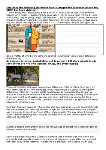 The Bone Sparrow teaching resources bundle | Teaching Resources