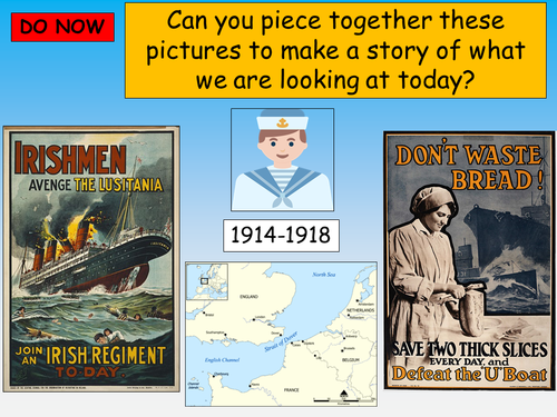 WWI Naval Blockades | Teaching Resources