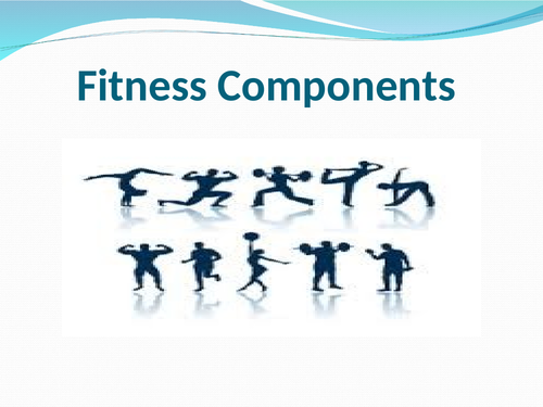 Fitness Components (definitions) | Teaching Resources