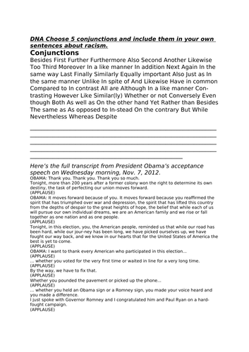 Persuasive speeches | Teaching Resources