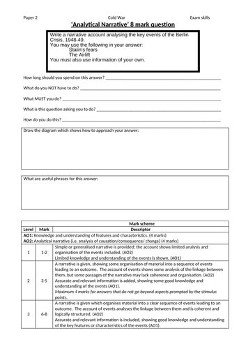 BUNDLE WHOLE COURSE - SUPERPOWER RELATIONS & COLD WAR GCSE HISTORY ...