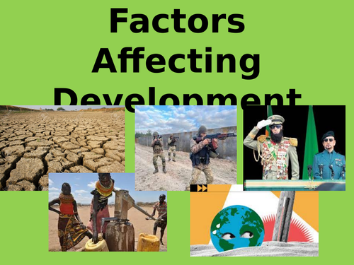 Factors affecting development | Teaching Resources