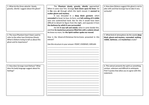 The Phantom - Introduction A3 worksheet | Teaching Resources