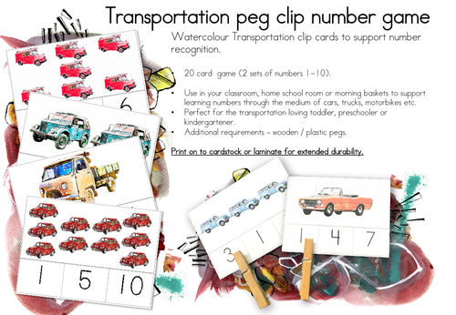 Transportation mega bundle | Teaching Resources