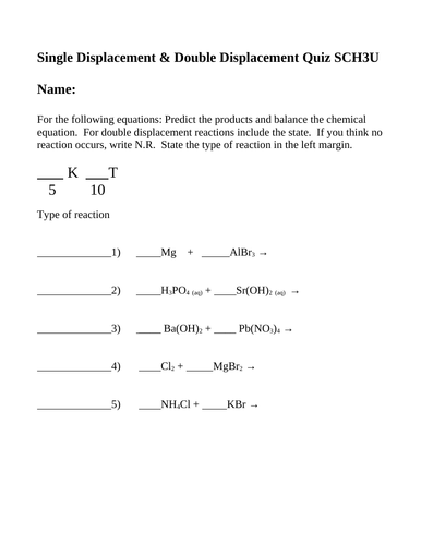 FULL YEAR TEST PACKAGE Grade 11 Chemistry (20 ASSESSMENTS WITH ANSWERS ...