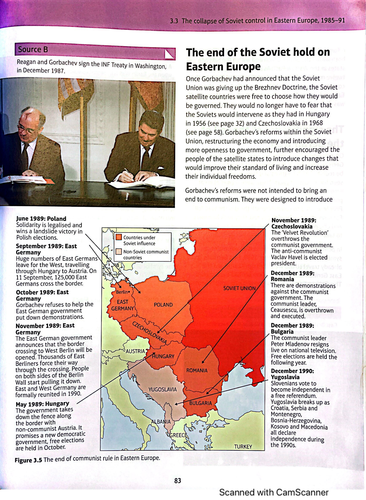 BUNDLE TOPIC 3 OF SUPER POWER RELATIONS & COLD WAR GCSE HISTORY EDEXCEL ...