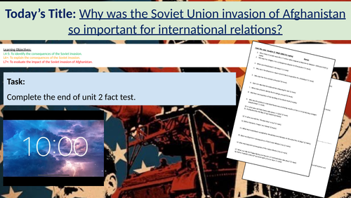 BUNDLE TOPIC 3 OF SUPER POWER RELATIONS & COLD WAR GCSE HISTORY EDEXCEL ...