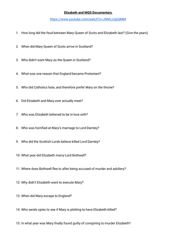 BUNDLE ALL 3 TOPICS OF EARLY ELIZABETHAN ENGLAND (17 LESSONS) GCSE ...