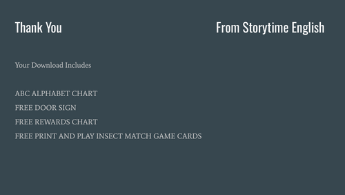 ABC Alphabet Chart - Printable PDF/JPEG for Young Learners |ELA / ESL ...