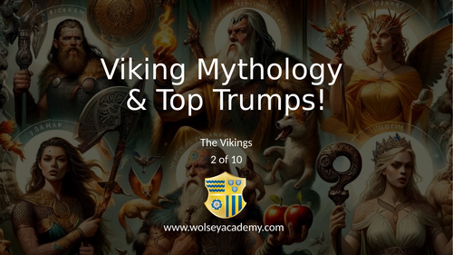 The Vikings - Viking Mythology & Top Trumps - Lesson 2 | Teaching Resources
