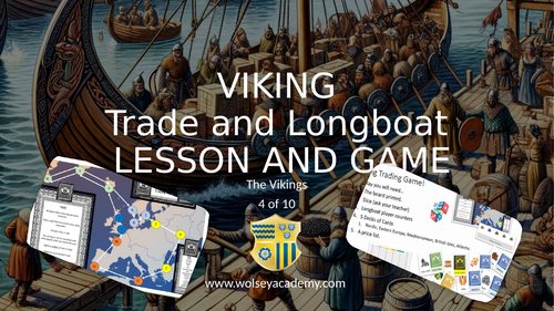 The Vikings - Longboat Trading Game - Lesson 4 | Teaching Resources