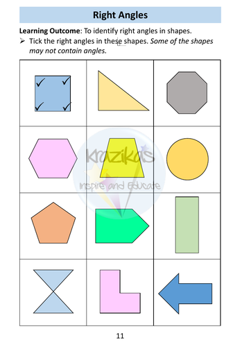Level 1 Functional Skills Maths - 2D Shapes Workbook | Teaching Resources