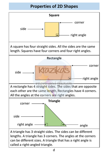 Level 1 Functional Skills Maths - 2D Shapes Workbook | Teaching Resources