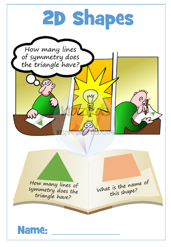 Level 1 Functional Skills Maths - 2D Shapes Workbook | Teaching Resources