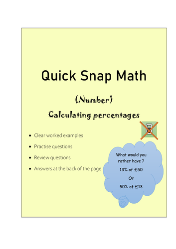 Percentages Lessons Teaching Resources