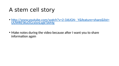 B2.3 Stem cell | Teaching Resources