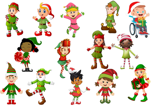 Christmas Elf Guess Who game for social communication | Teaching Resources