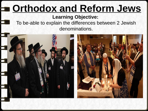 Judaism Unit KS3 | Teaching Resources