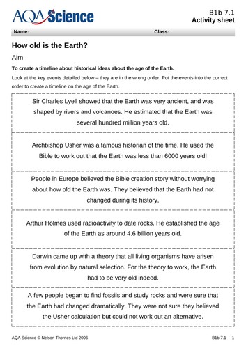 B15.5 Evidence for evolution | Teaching Resources