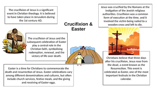 Crucifixion & Easter | Teaching Resources