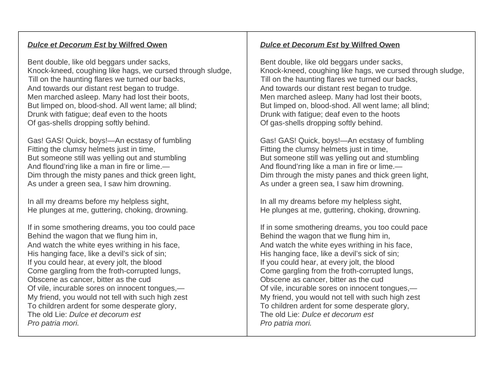 KS3 War Poetry Scheme of Work (PPTS) | Teaching Resources
