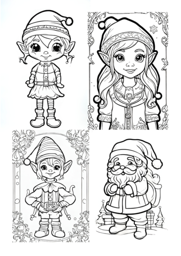 3 x Christmas Colouring Pages for the Holiday Season | Teaching Resources
