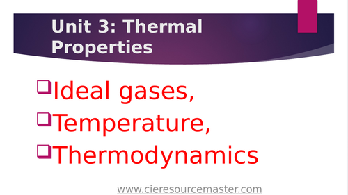 A LEVEL PHYSICS 9702 PPts | Teaching Resources