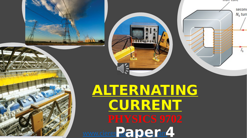 A LEVEL PHYSICS 9702 PPts | Teaching Resources