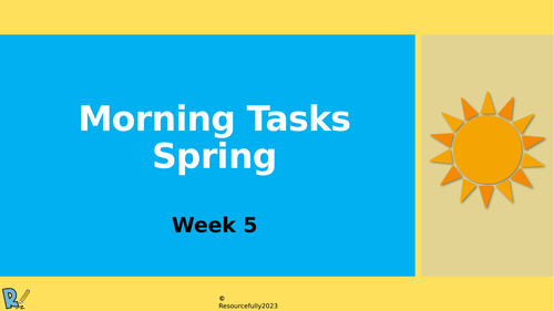 Year 4 Spring Morning Work | Teaching Resources