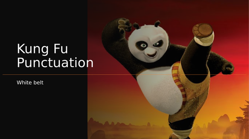 Kung Fu Punctuation | Teaching Resources
