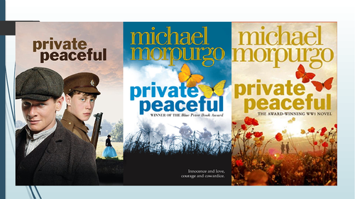 Private Peaceful | Teaching Resources