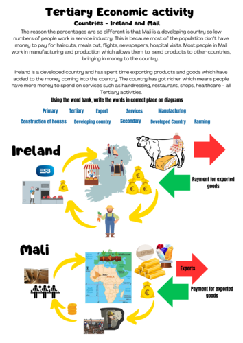 Tertiary Economic Activity | Teaching Resources