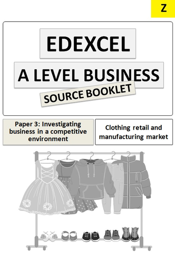 Edexcel A Level Business Paper 3 (2024) - Clothing retail and ...