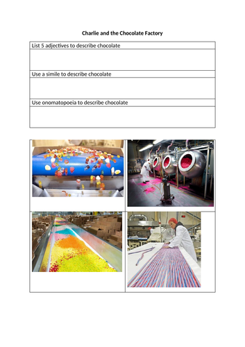 English KS3 SATS 11+ Charlie and the Chocolate Factory Comprehension ...