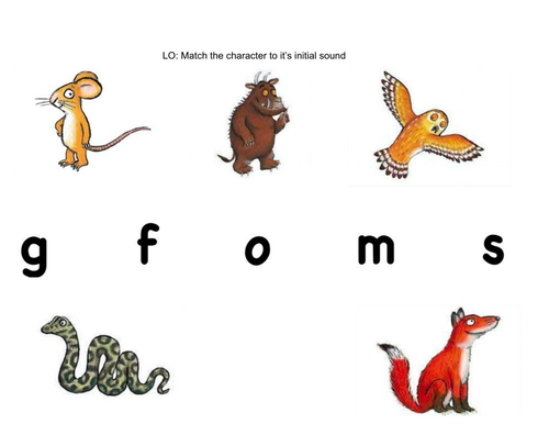 Gruffalo story Literacy pack | Teaching Resources