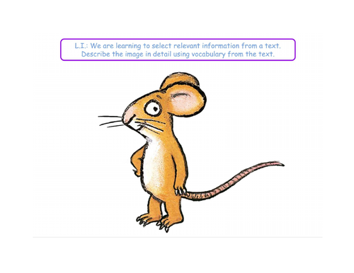 Gruffalo story Literacy pack | Teaching Resources